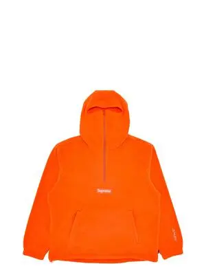 Supreme Polartec Facemask Half Zip Hooded Sweatshirt - Orange