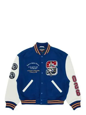 Supreme Supreme X HYSTERIC GLAMOUR Varsity Jacket Blue