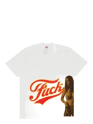 Supreme X Hysteric Glamour Fuck Tee 'white' White