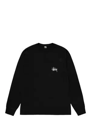 StÜssy Basic Long-sleeve Tee - Black