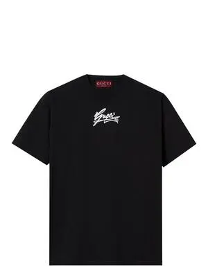 Gucci Jersey T-shirt - Black