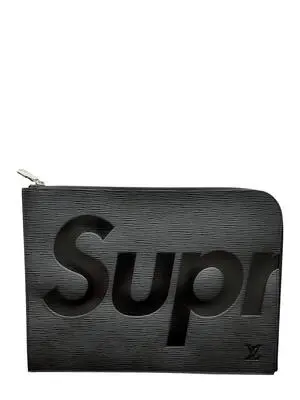 LOUIS VUITTON X Supreme Pochette Jour - Black