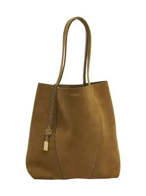 Chloé Spin Medium Tote Bag - Gold