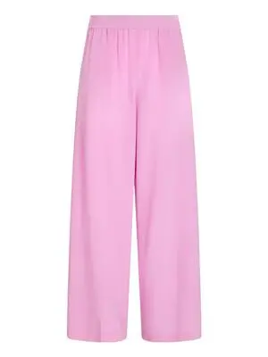 JOSEPH Hulin Silk Crepe De Chine Wide-leg Pants - Pink