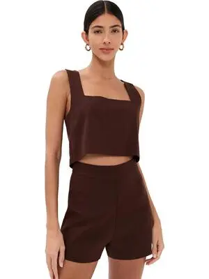LE BOP Desiree Tank - Chocolate