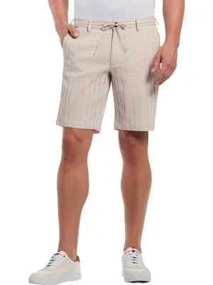 Robert Graham Fornillo Woven Drawstring Shorts Khaki