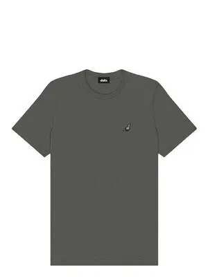 DALIX Pigeon Jersey Tee - Asphalt Gray