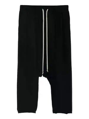 RICK OWENS Drawstring Cropped Trousers