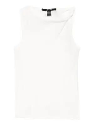 Ksubi Twisted Tank Top - White