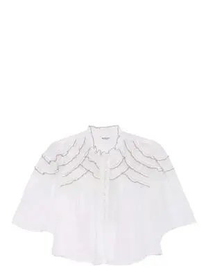 MARANT ETOILE Carmen Blouse - Neutrals