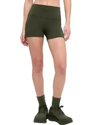 Alo Yoga 3" Softsculpt High-waist Precision Short - Green Olive