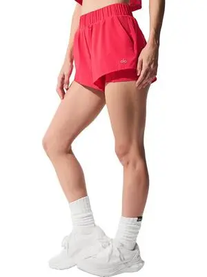 Alo Yoga Sport Star Short - Candy Red