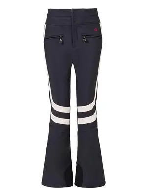 Perfect Moment High-waist Aurora Flare Ski Pant - White-black