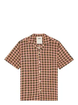 Oas Blush Lumo Viscose Shirt In Blush - Multi