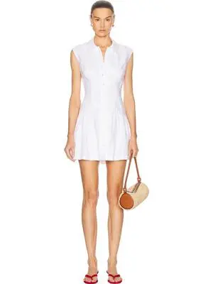 FRAME The Linen Day Dress - White