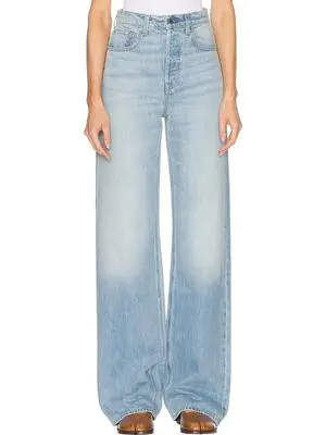 GRLFRND Brooklyn High-rise Straight Jeans - York Blvd