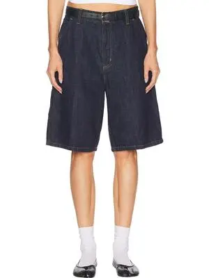 Carhartt Work In Progress Brandon Single Knee Denim Shorts Blue