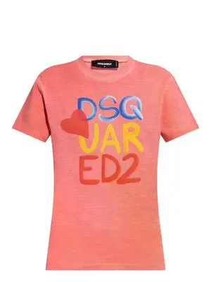 Dsquared2 Cotton T-shirt - Pink
