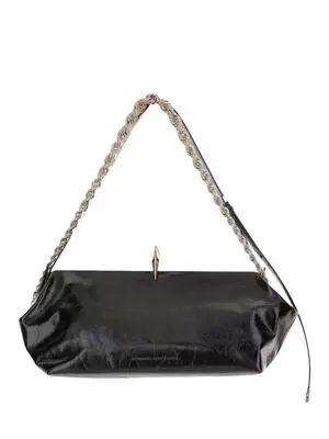 Benedetta Bruzziches Sophia Leather Shoulder Bag - Black