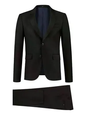 HACKETT Single-breasted Suit - Black