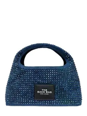 Marc Jacobs Crystal-embellished Handbag - Blue
