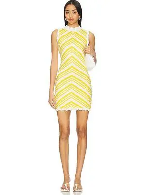 CAPITTANA Isabella Mini Dress - Yellow