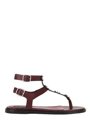 ALOHAS Xena Sandals - Burgundy