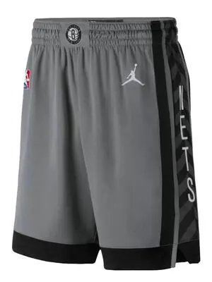 JORDAN Brooklyn Nets Nba Edition Shorts - Grey