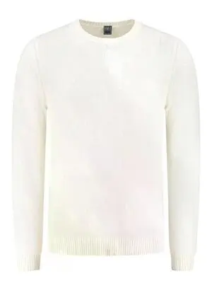 Fedeli Crew-neck Jumper - White