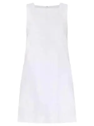 Posse Linen Mini Dress - White
