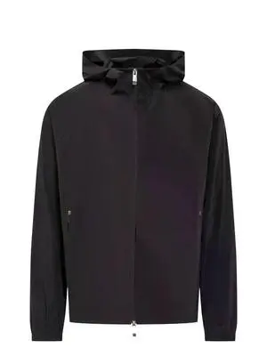 Moncler Zip-up Bomber Jacket - Black