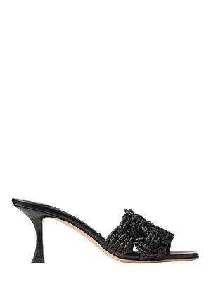 JIMMY CHOO 70mm Chara Mules Black
