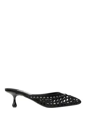 JIMMY CHOO 50mm Pixie Mules - Black