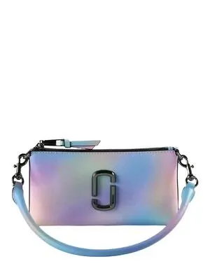 Marc Jacobs The Airbrush Snapshot Clutch - Blue