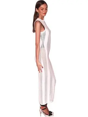 Fleur Du Mal Simone Maxi Dress - Lait De Coco
