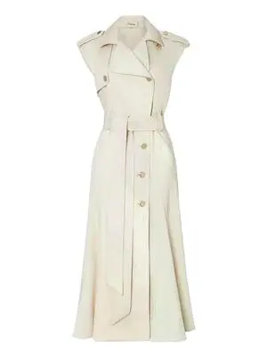 TEMPERLEY LONDON Javier Sleeveless Trench Coat - Neutrals