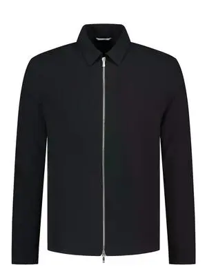 Marco Pescarolo Zip-up Overshirt - Black