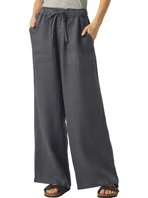 Splendid Stella Linen Pants Ink