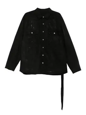 Rick Owens Jumbo Shirt - Black