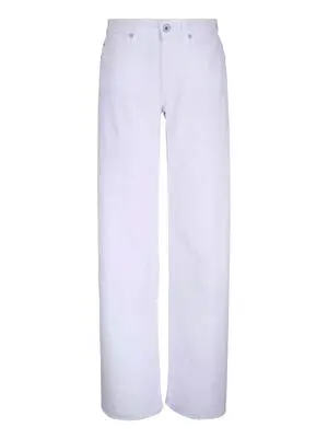 Ag Straight-leg Jeans - White