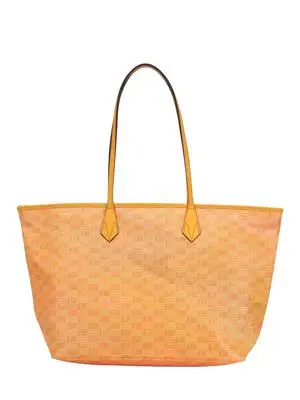 Moreau Monogram-patterned Tote Bag - Orange