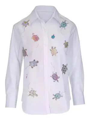 Libertine Cotton Shirt - White