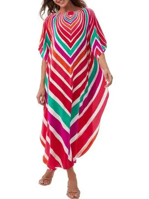 Trina Turk Jalani Maxi Caftan Dress - Multi