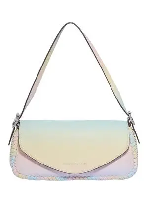 AIMEE Leather Baguette Shoulder Bag - Macaron Ombre