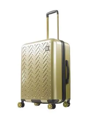 FUL Groove 27-inch Hardside Spinner Luggage - Gold