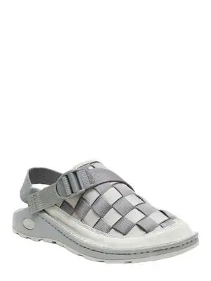 CHACO Canyon Woven Clog - Cement Gray