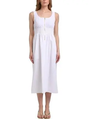 CAPSULE 121 The Kissed Dress - White