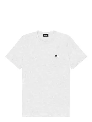 DALIX Mens Lil Coffee Jersey Tee Ash Gray