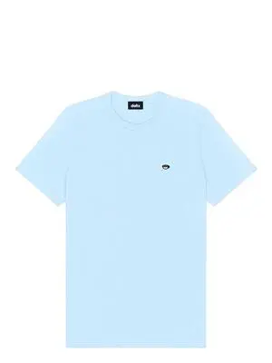DALIX Lil Coffee Jersey Tee - Baby Blue