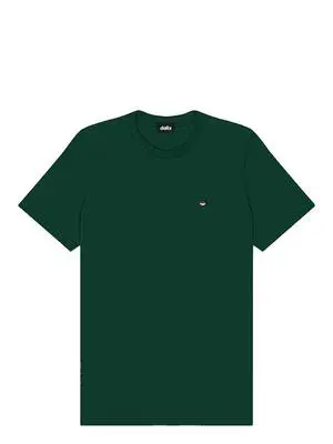 DALIX Lil Coffee Jersey Tee - Forest Green